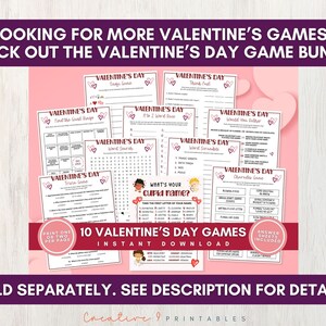 Printable Valentine Word Scramble Game for Kids and Adults, 15 ...
