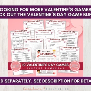 Valentine's Day Trivia Printable Game for Kids and Adults, 10 Fun ...