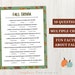 Printable Fall Trivia Game for Kids and Adults, 10 Fall Trivia ...