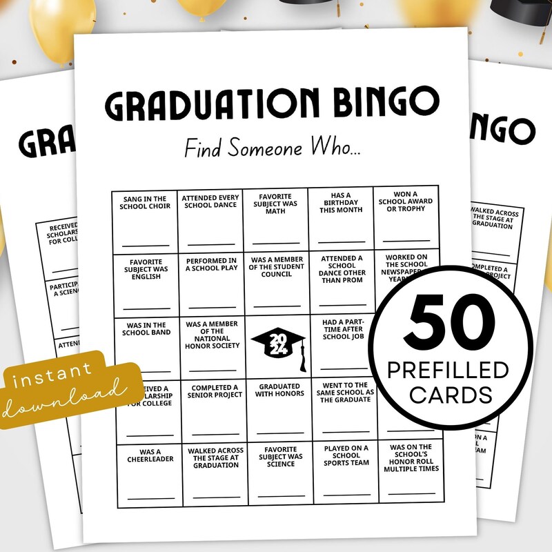 Group Grad Party - Etsy