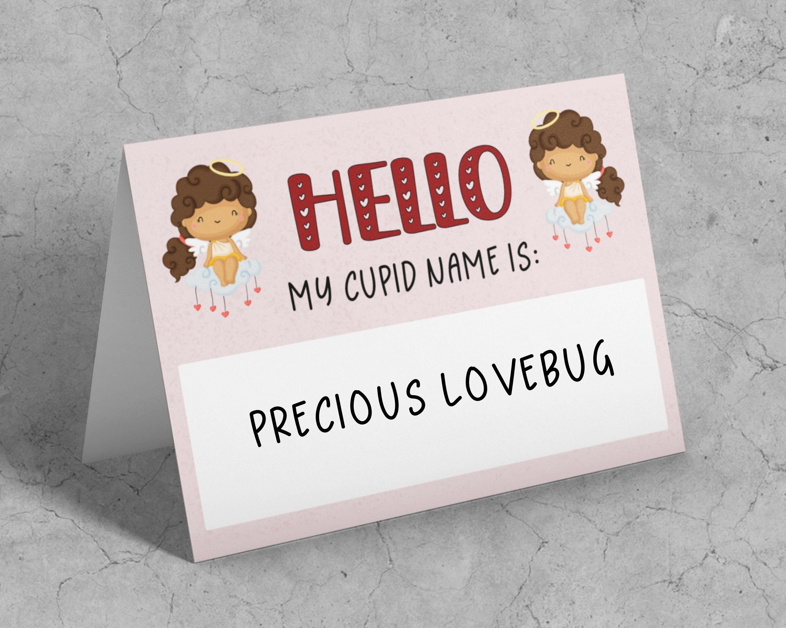 What's Your Cupid Name Printable Valentine's Day Game for Kids, What's ...