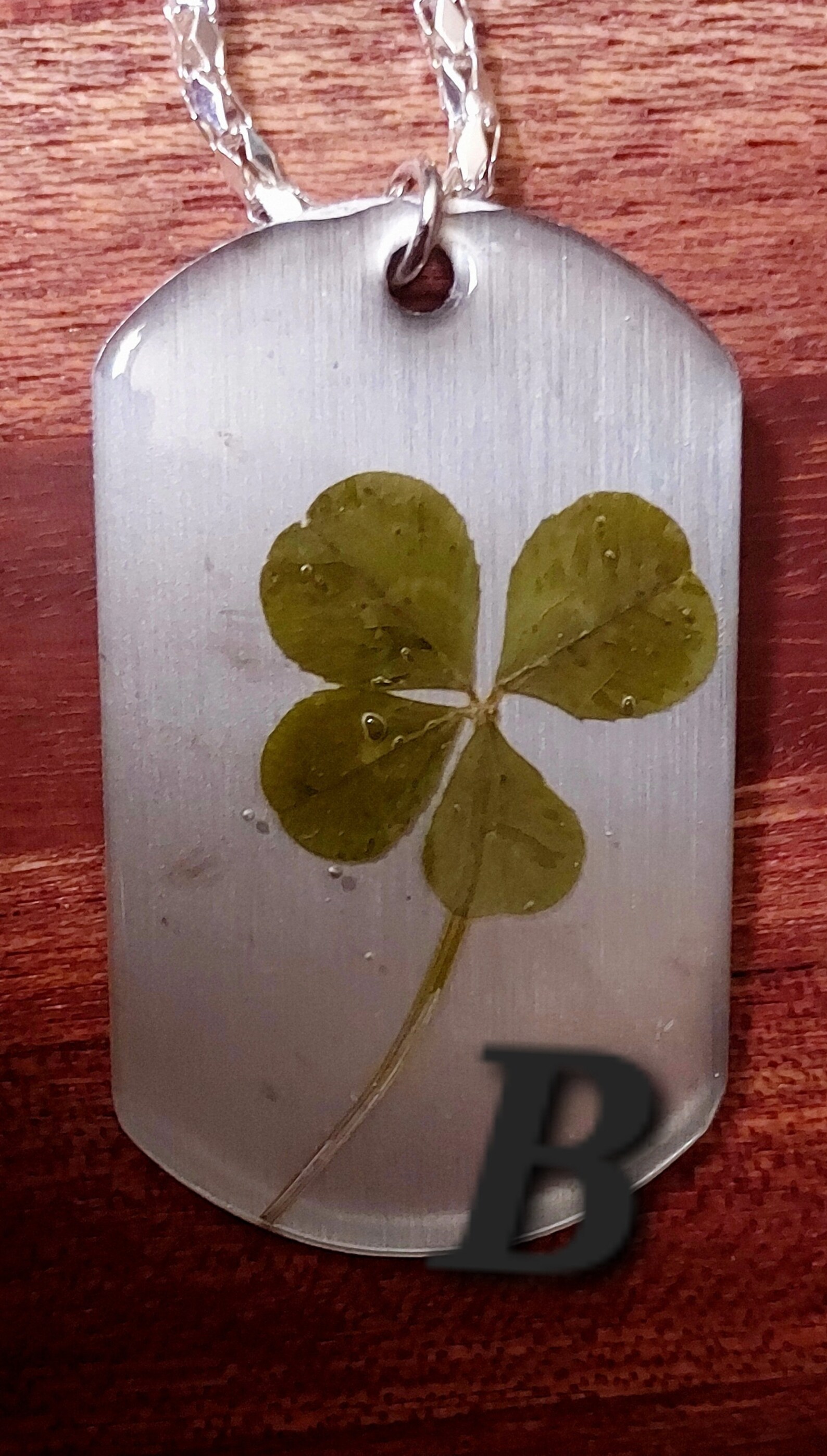 Real Four Leaf Clover Pendants - Etsy