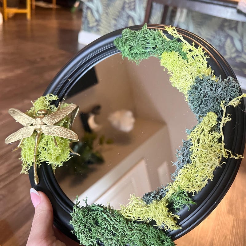 Moss Mirror - Etsy