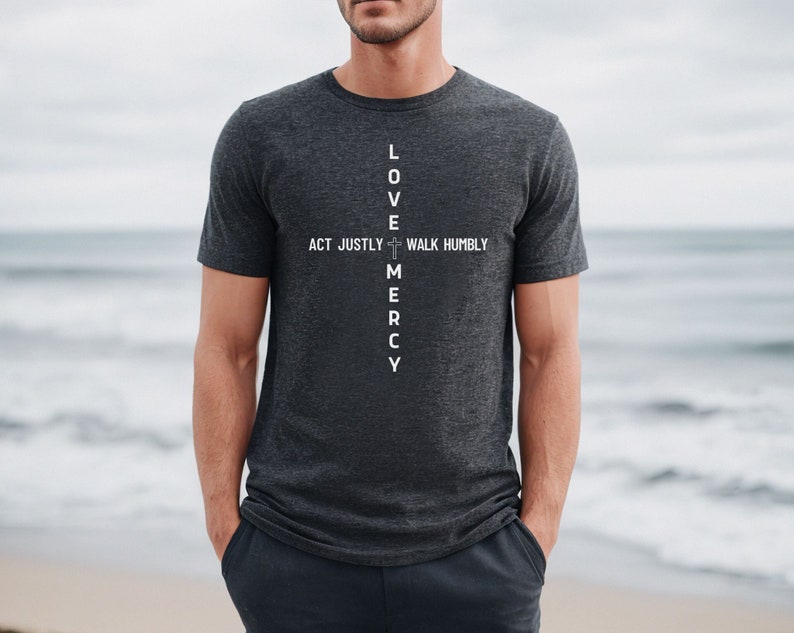 Cross Shirt for Men, Christian Gift, Religious Tshirt, Bible Verse ...
