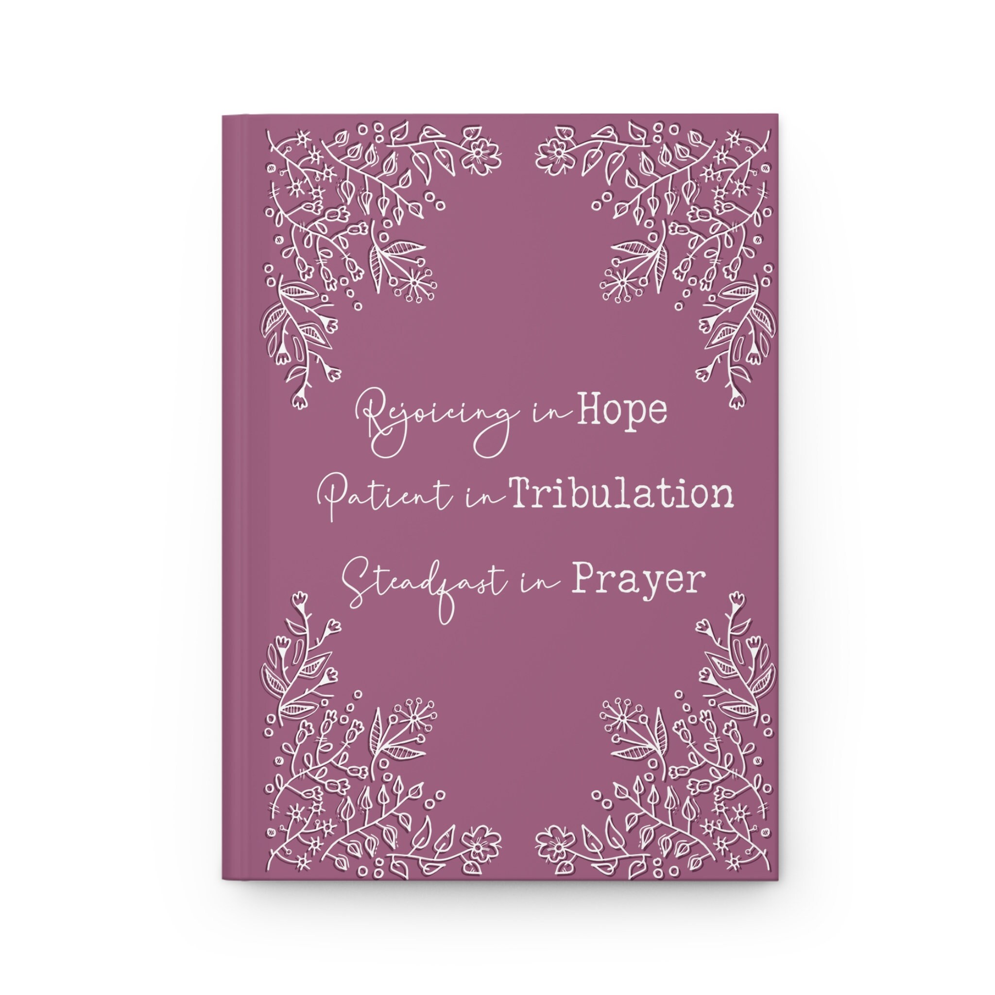 Pastel Floral Scripture Prayer Journal for Women, Christian Bible Verse ...