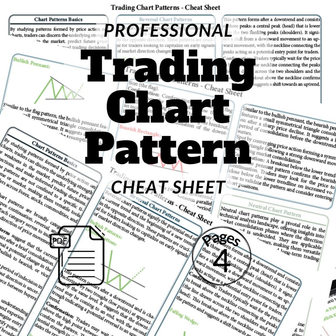 Trading Chart Patterns Cheat Sheet Master Crypto Trading Forex ...