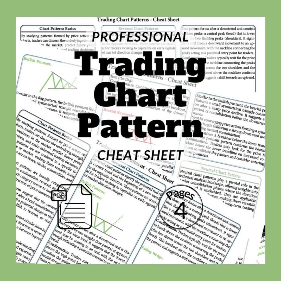 Trading Chart Patterns Cheat Sheet - Master Crypto Trading Forex ...