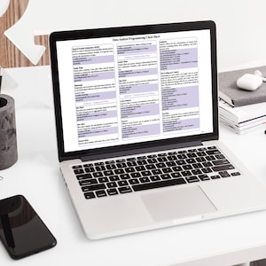 Python for Data Analyst Cheat Sheet Pandas Code Numpy Matplotlib ...