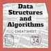 Data Structures and Algorithms Cheat Sheet Data Analyst Beginner ...