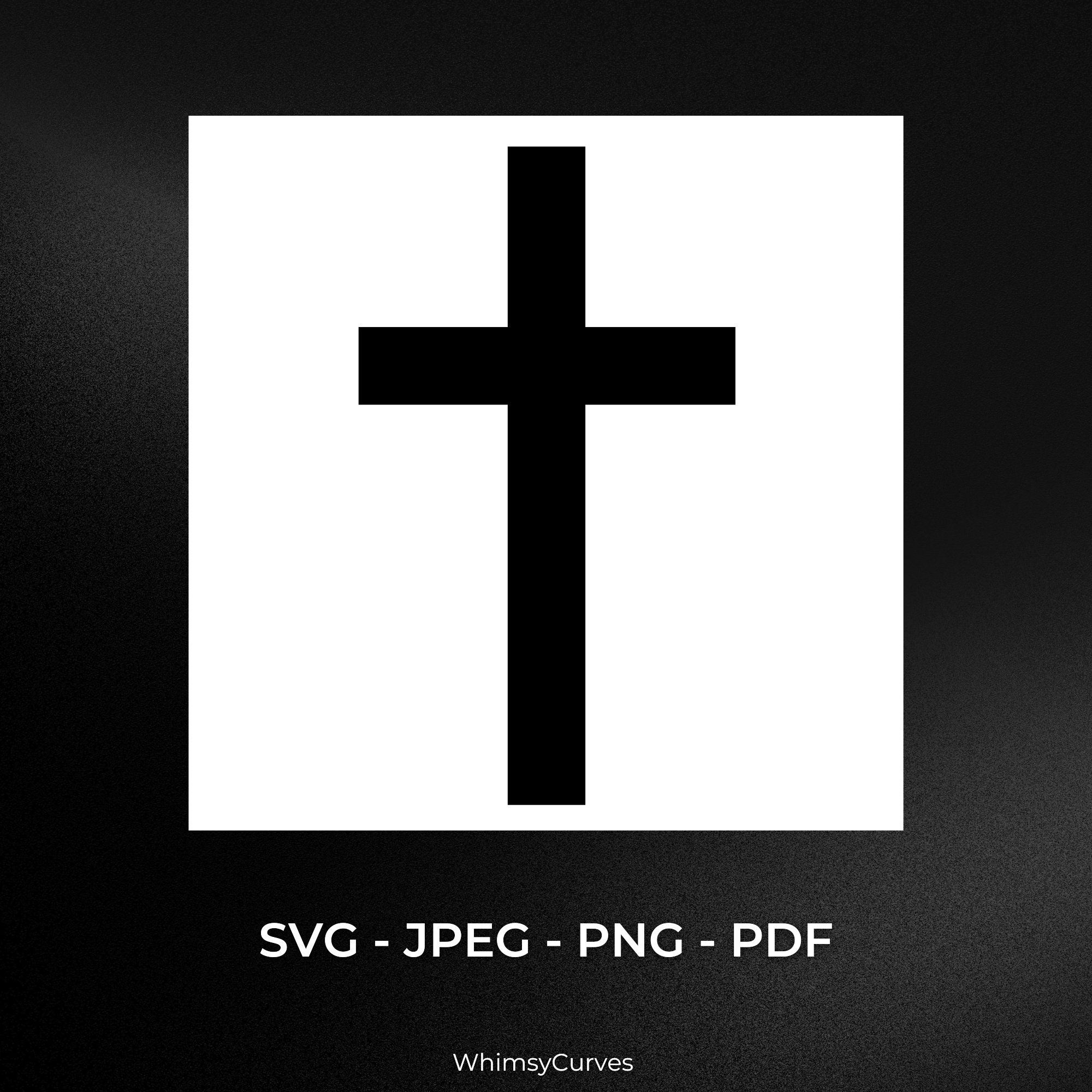 Cross in Vector svg, Pdf, Jpeg, Png Instant Digital Download - Etsy