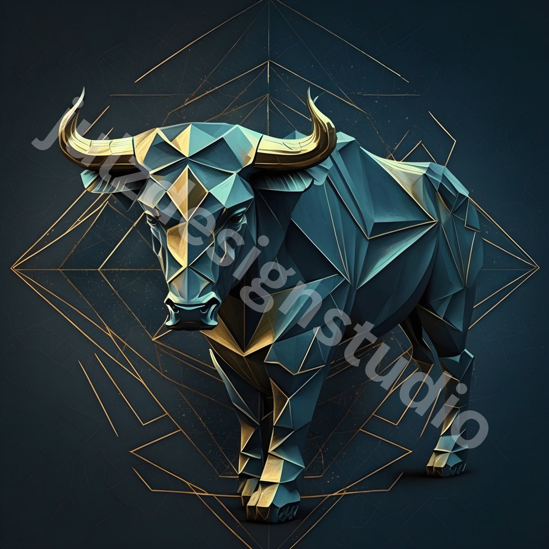 Zodiac Taurus Geometric Zodiac Image Handy Background Image Zodiac ...