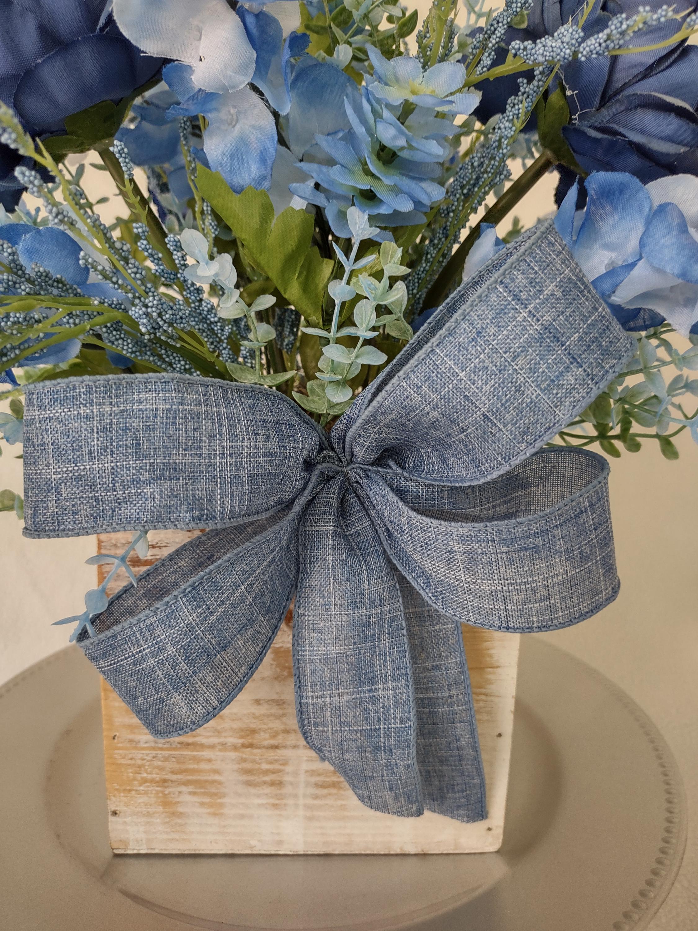 All About the Blues! This Arrangement Features Florals in All Shades of ...