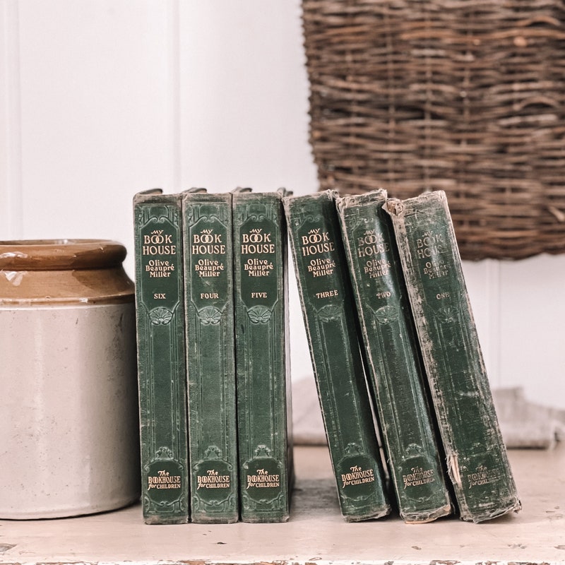 Antique Book Collection - Etsy