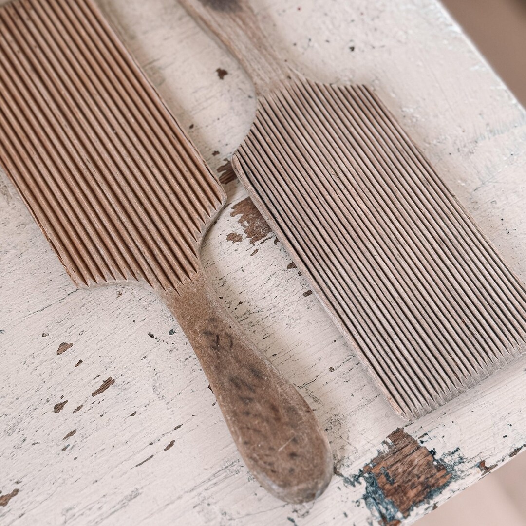 Pair of Wood Paddles, Butter Paddles | Primitive Wooden Kitchen Paddles ...