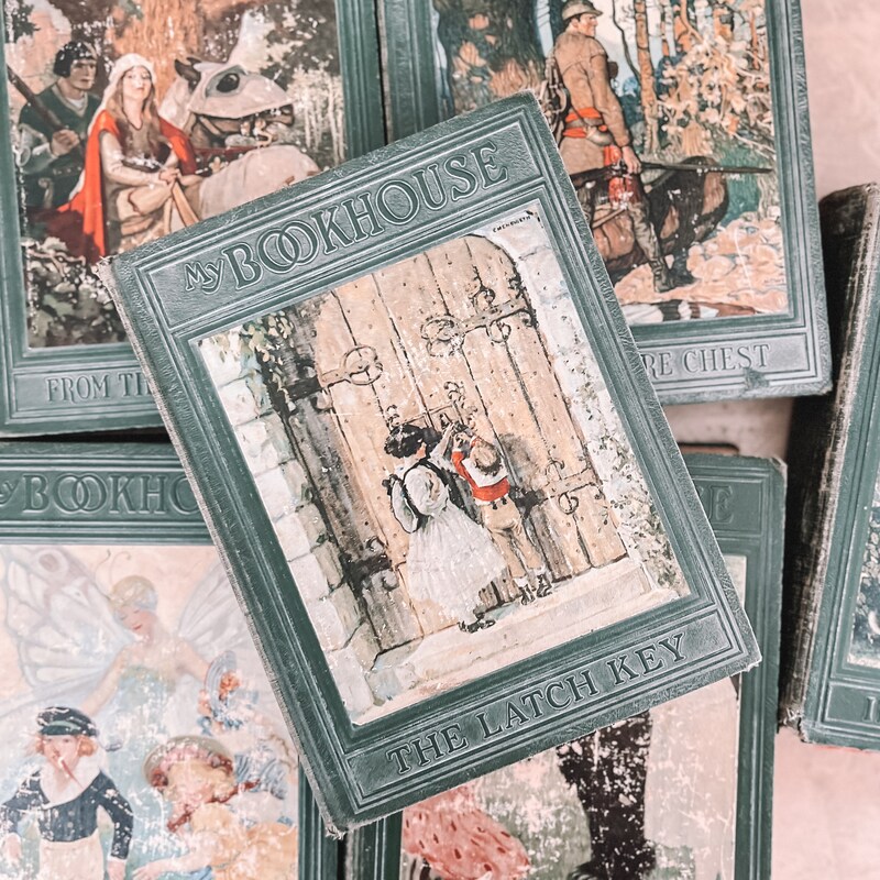 Antique Book Collection - Etsy