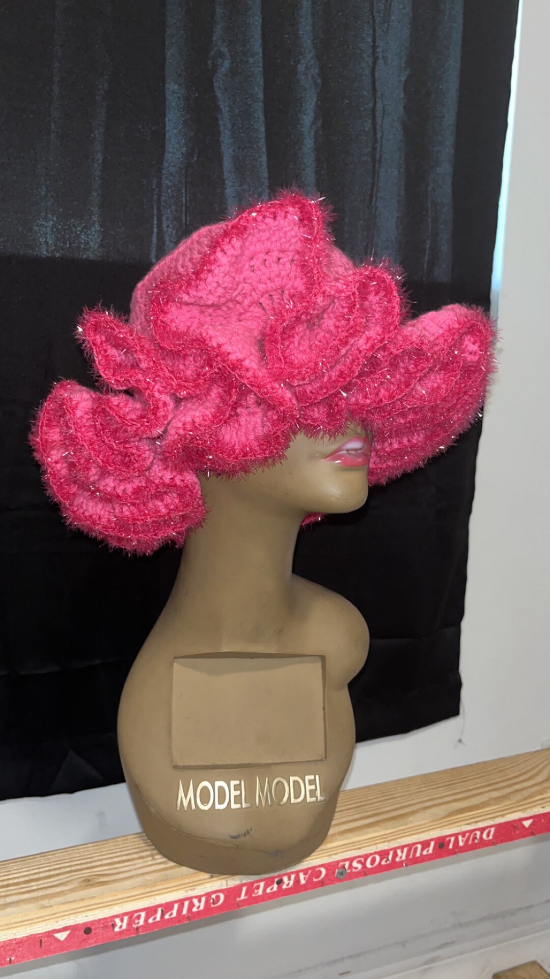 Crochet Ruffle Hats Bucket Hats Hats Colorful Hats - Etsy