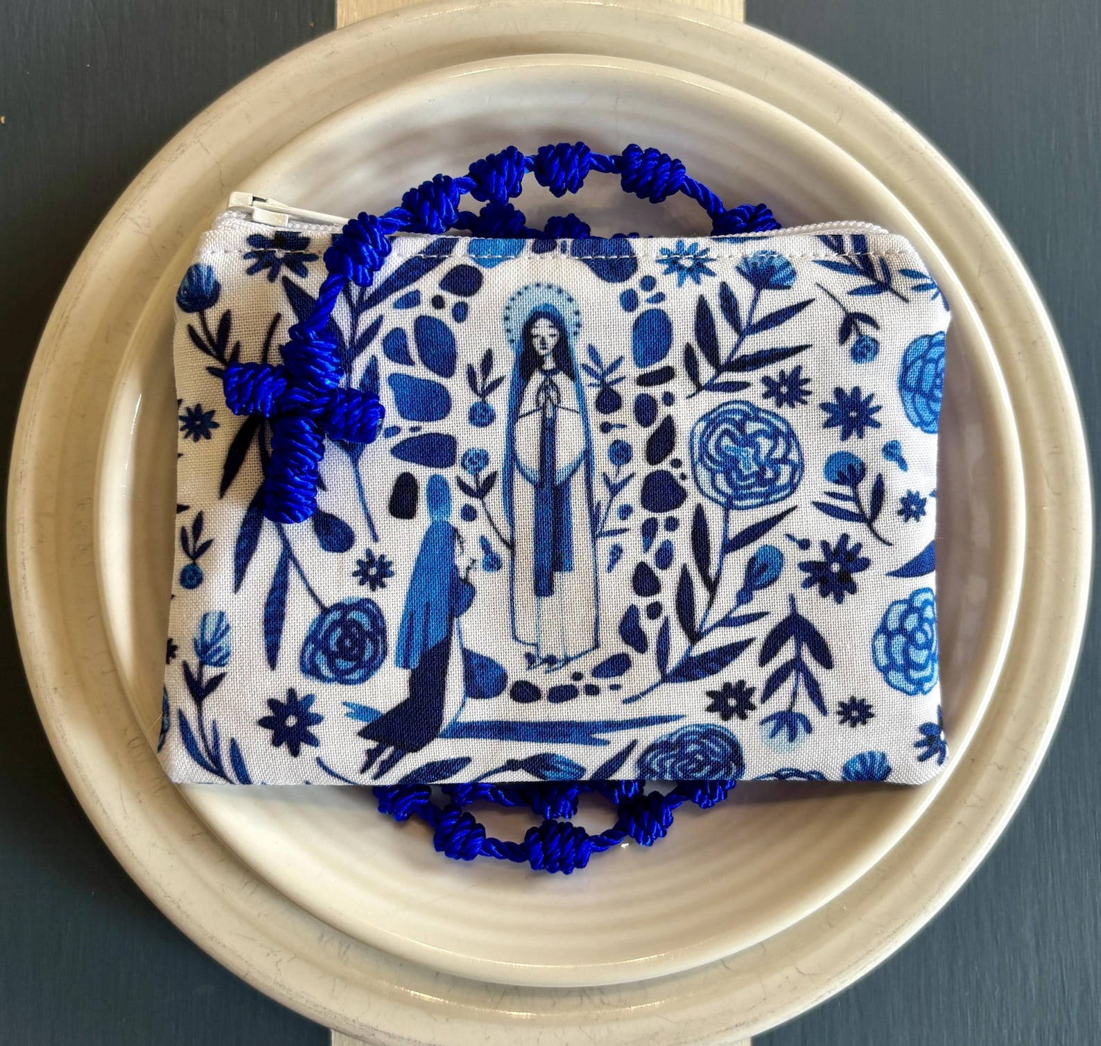 Our Lady of Lourdes Handmade Rosary - Prayer Pouch | Catholic Gift - Etsy