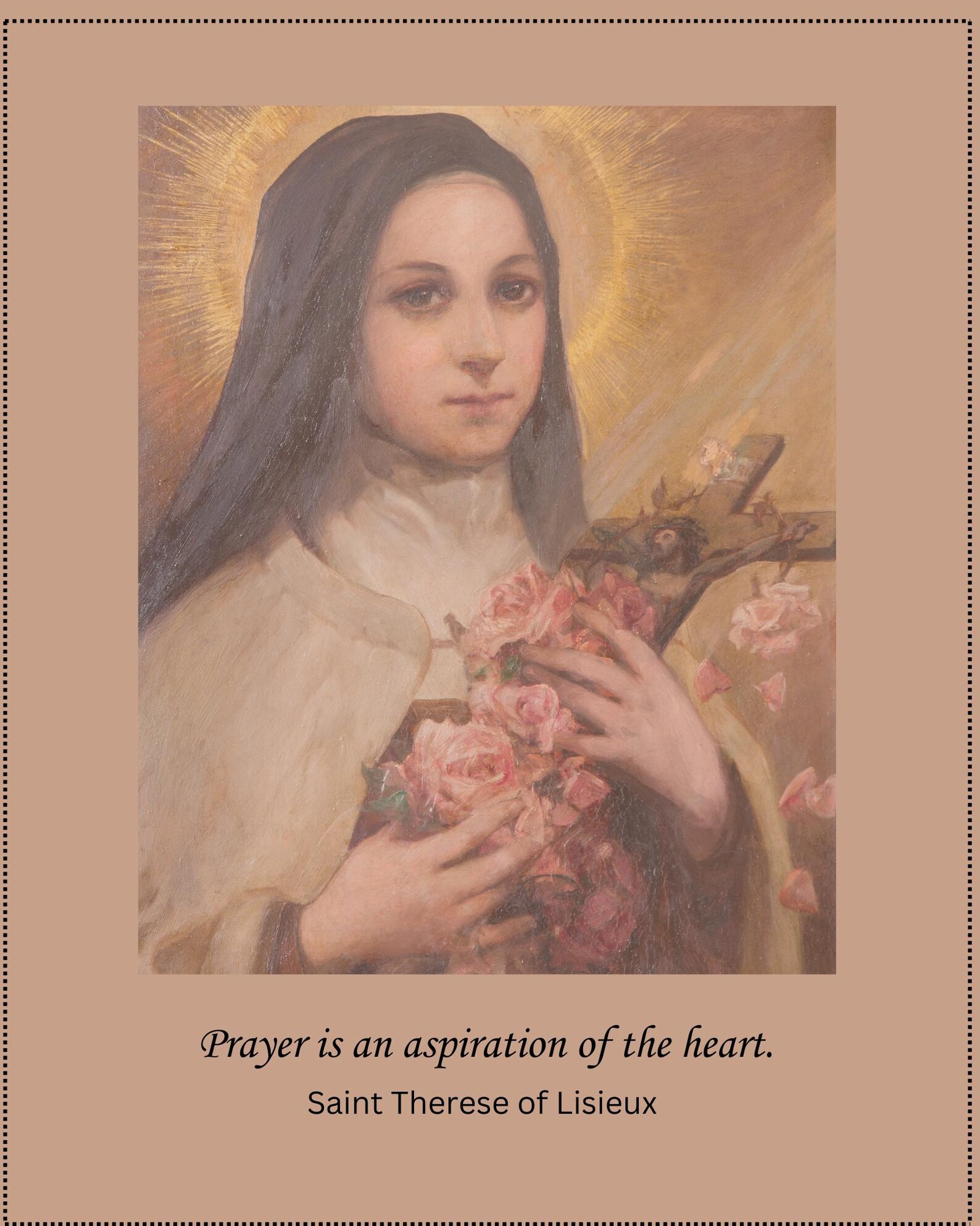 Printable St. Therese of Lisieux Prayer Quote Sign 8x10 - Etsy