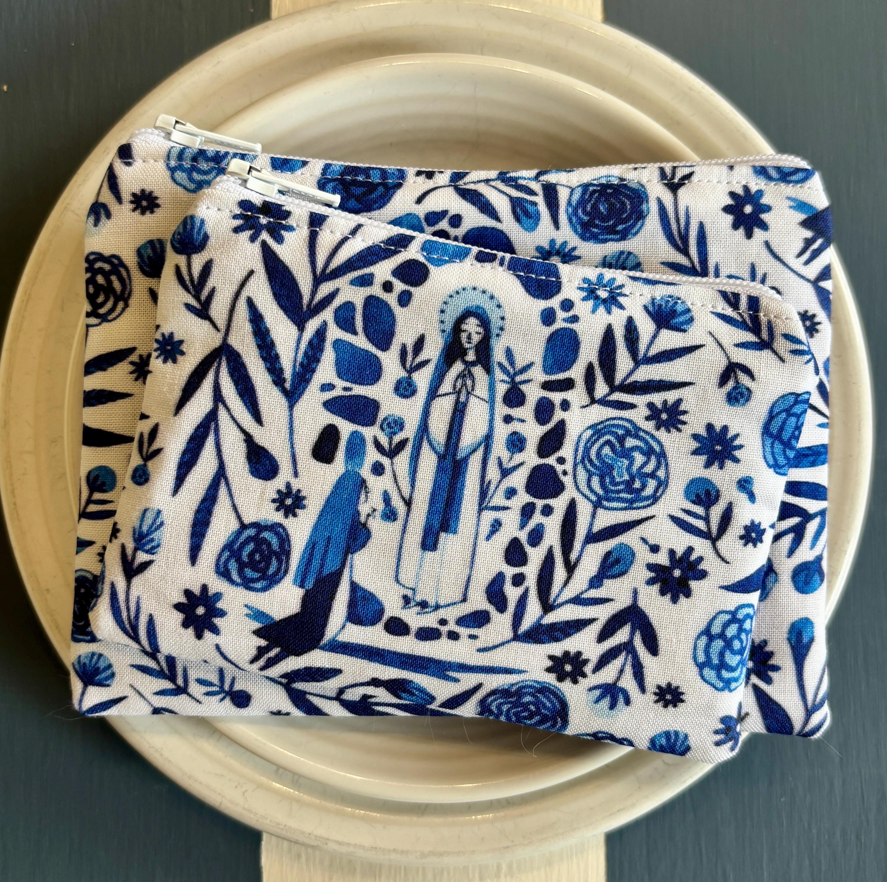 Our Lady of Lourdes Handmade Rosary - Prayer Pouch | Catholic Gift - Etsy