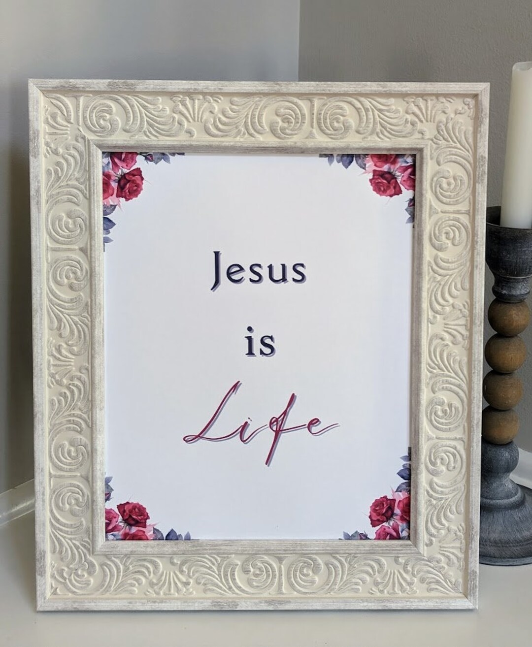 Printable Jesus is Life Sign 8x10 - Etsy