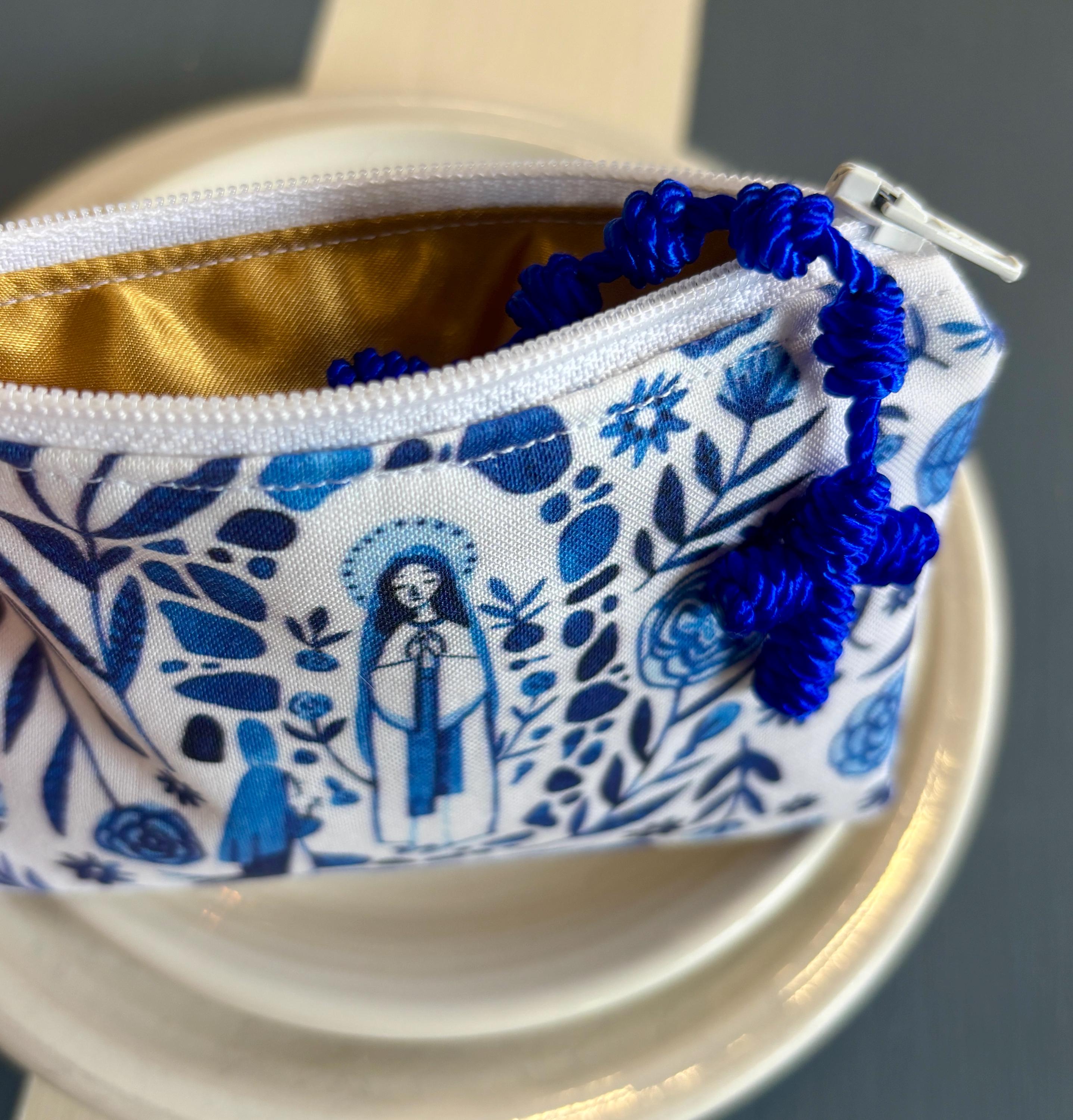 Our Lady of Lourdes Handmade Rosary - Prayer Pouch | Catholic Gift - Etsy