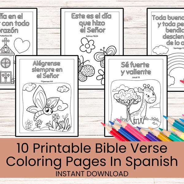 Christian Coloring Pages - Etsy