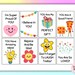 PRINTABLE Christian Lunchbox Notes, Positive Affirmations for Kids ...