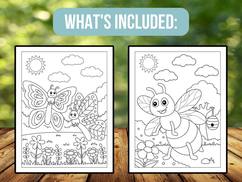 Printable Spring Coloring Pages, Preschool Worksheet, Springtime ...