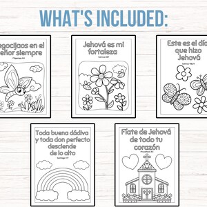 Sunday School Coloring Pages in Spanish, 1960 Reina Translation ...