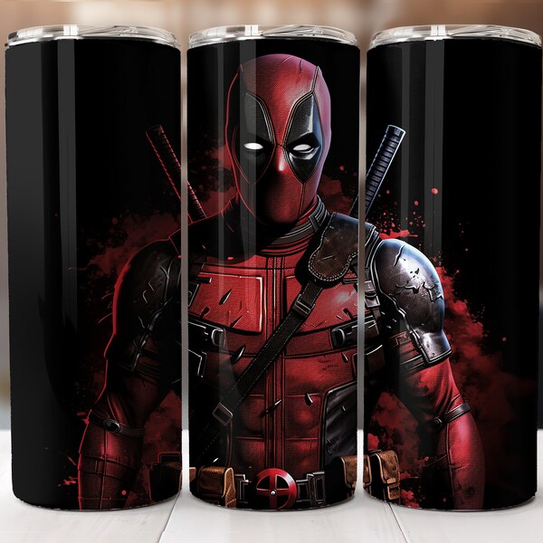 Deadpool Tumbler - Etsy