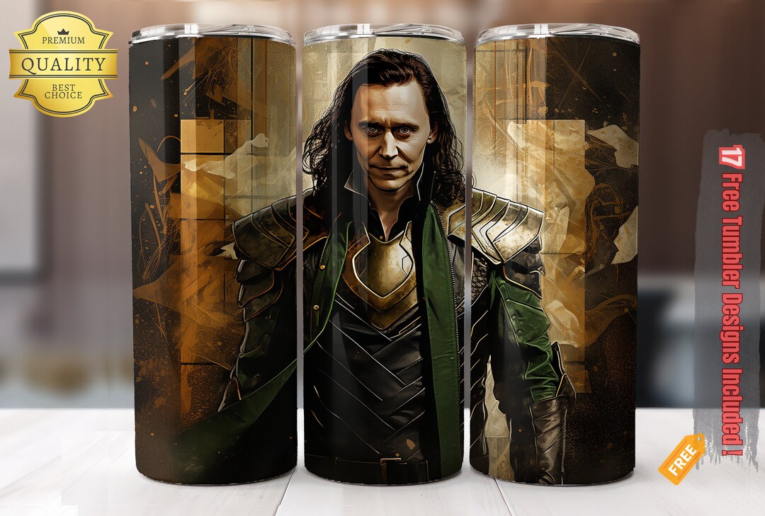 Loki Tumbler Wrap Marvel Sublimation Designs for Digital - Etsy