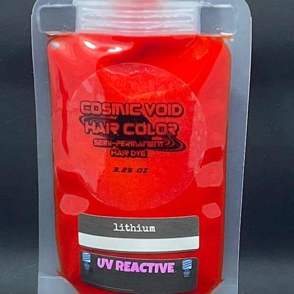 Uv Reactive Hair Dye - Etsy