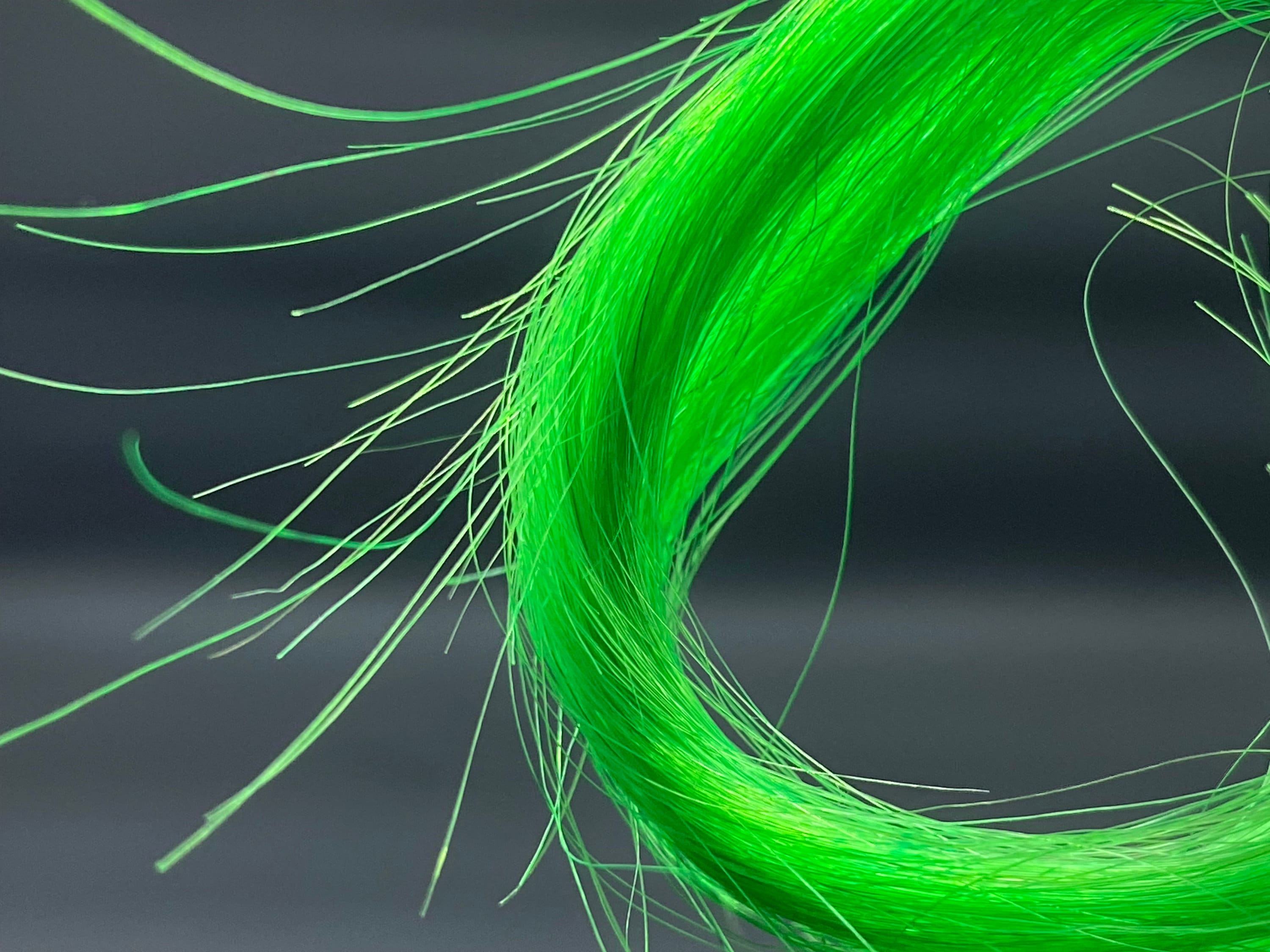 Cosmic Void Hair Color Semi Permanent UV REACTIVE Phosphorus Hot Green ...