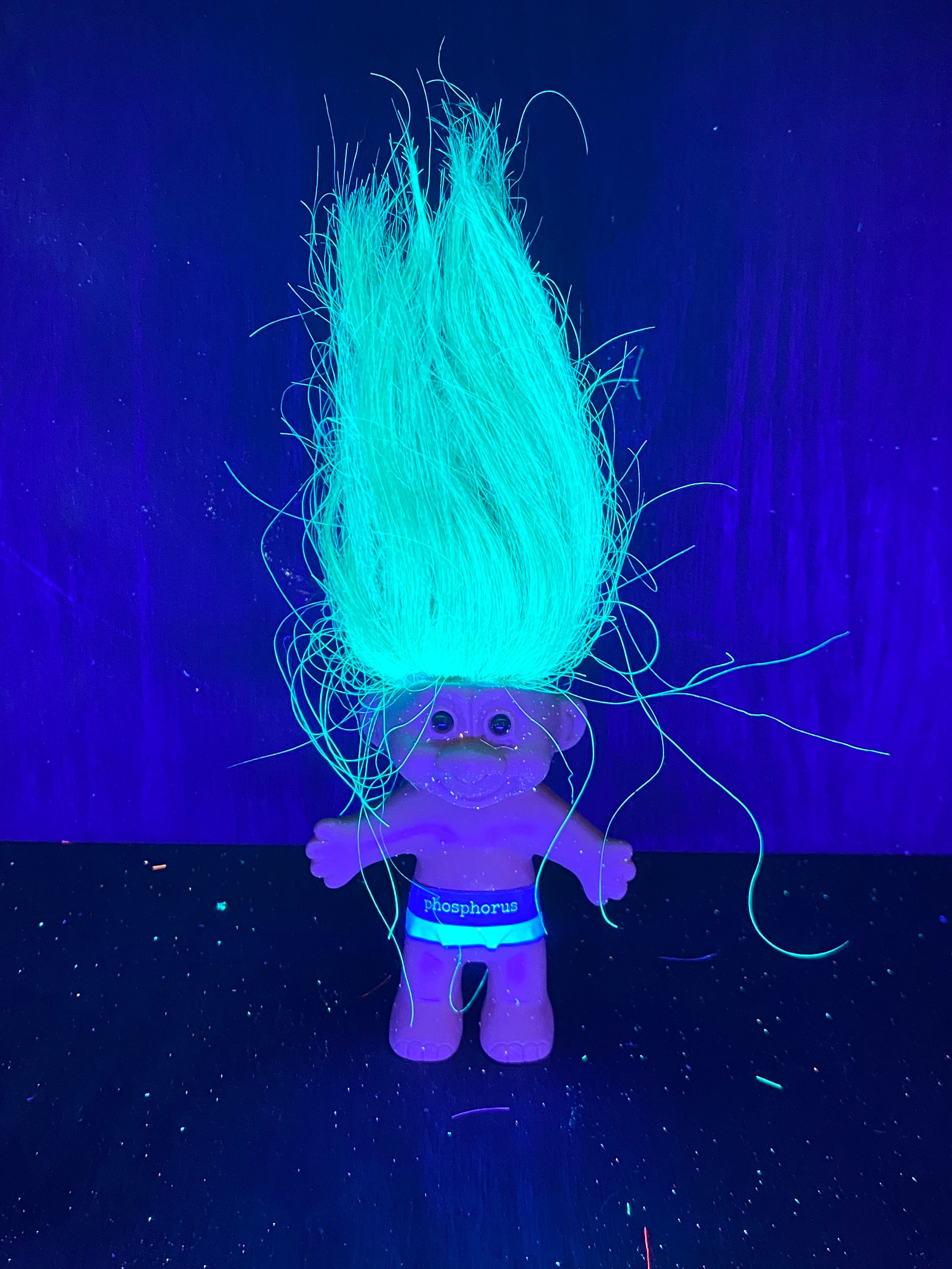 Cosmic Void Hair Color Semi Permanent UV REACTIVE Phosphorus Hot Green ...