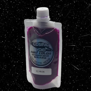 Cosmic Void Hair Color Semi Permanent Hair Dye Ice Moon Cool Pink Vegan ...