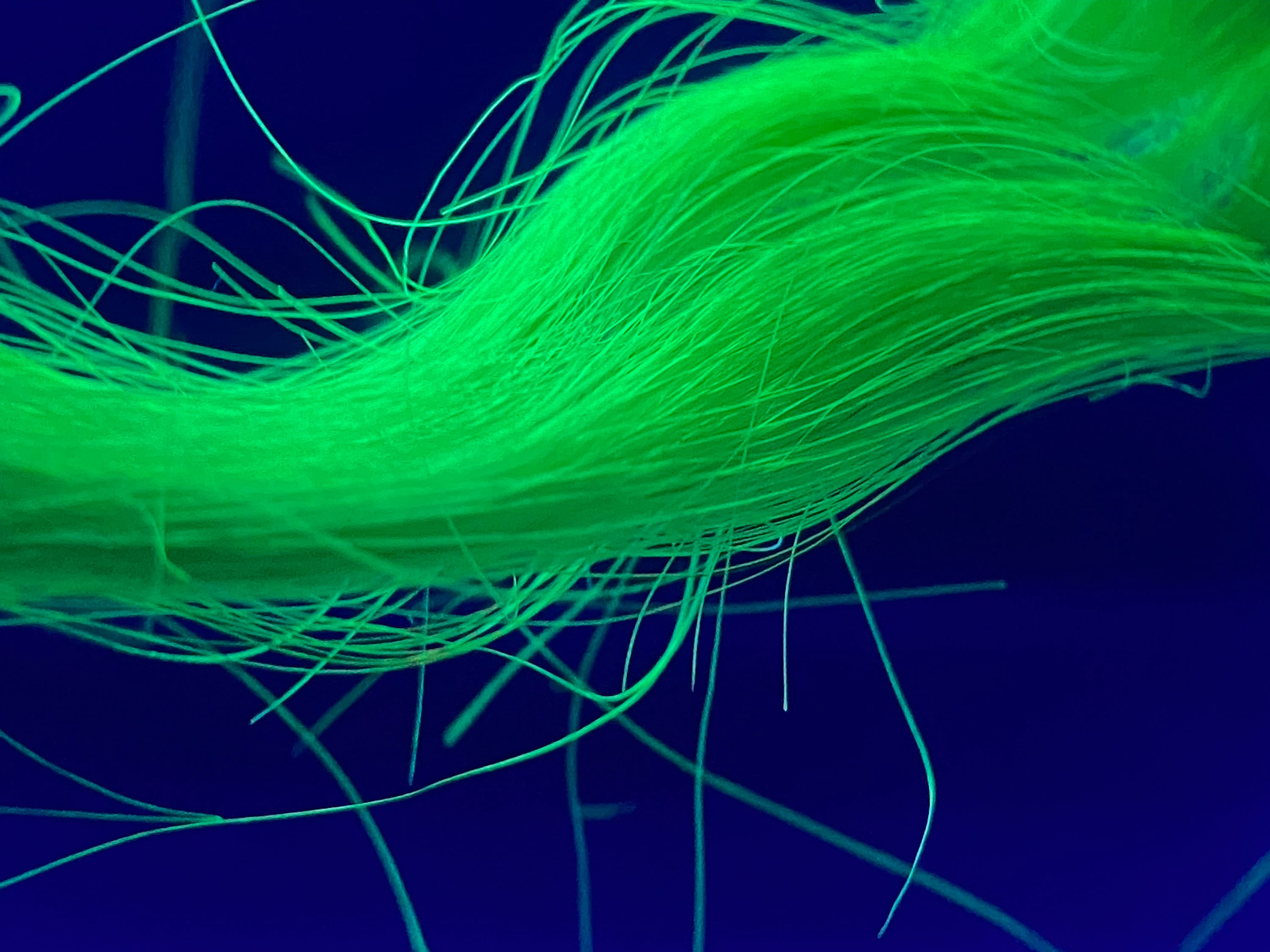 Cosmic Void Hair Color Semi Permanent UV REACTIVE Uranium Hot Green ...