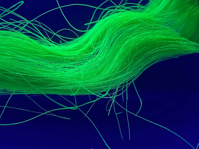 Cosmic Void Hair Color Semi Permanent UV REACTIVE Uranium Hot Green ...