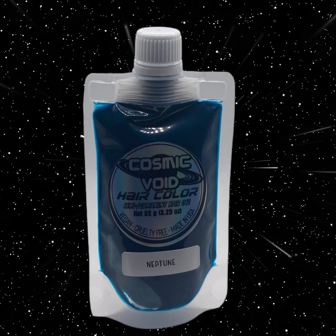 Cosmic Void Hair Color Semi Permanent Hair Dye Neptune Teal Vegan ...