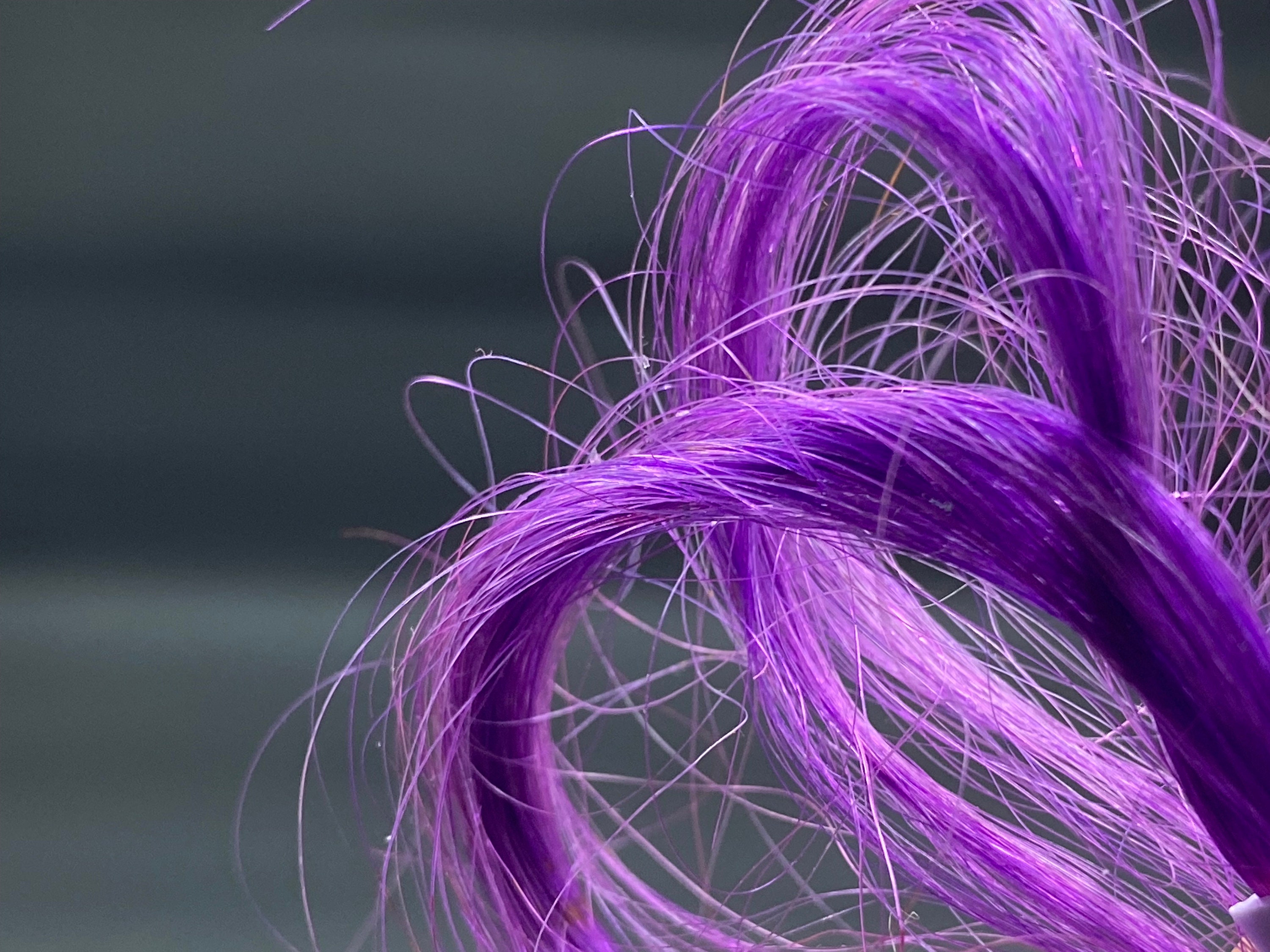 Cosmic Void Hair Color Semi Permanent UV REACTIVE Potassium Hot Purple ...