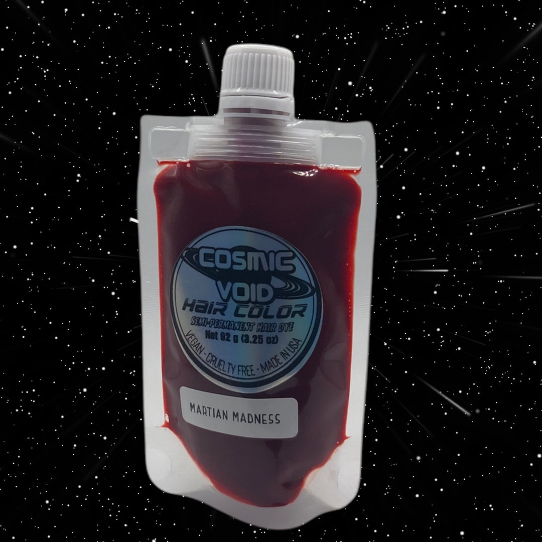 Cosmic Void Hair Color Martian Madness Semi Permanent Brilliant Red ...