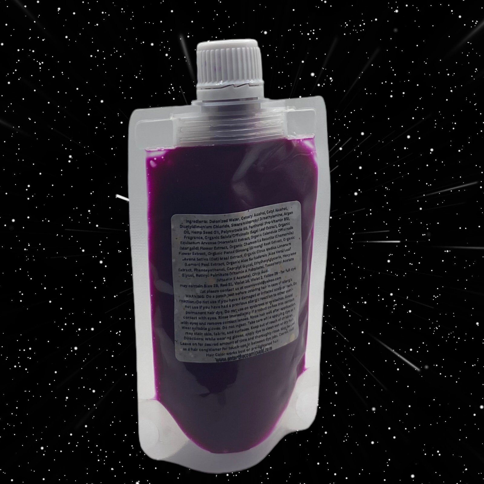 Cosmic Void Hair Color Semi Permanent Hair Dye Ice Moon Cool Pink Vegan ...