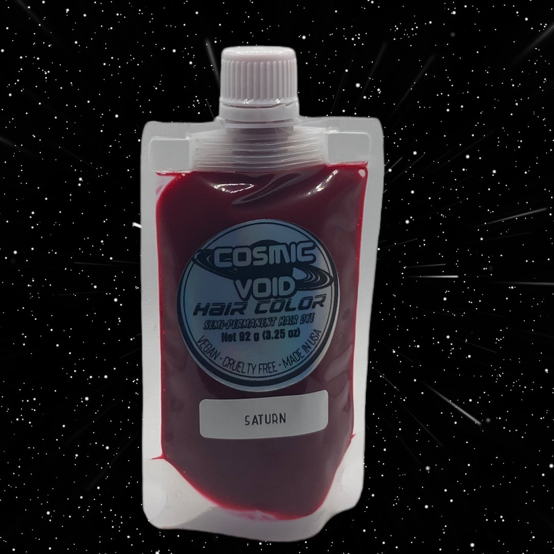 Cosmic Void Hair Color Semi Permanent Hair Dye Saturn Rose Pink Vegan ...