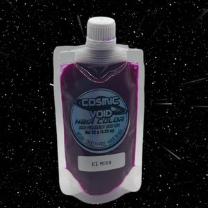 Cosmic Void Hair Color Semi Permanent Hair Dye Ice Moon Cool Pink Vegan ...