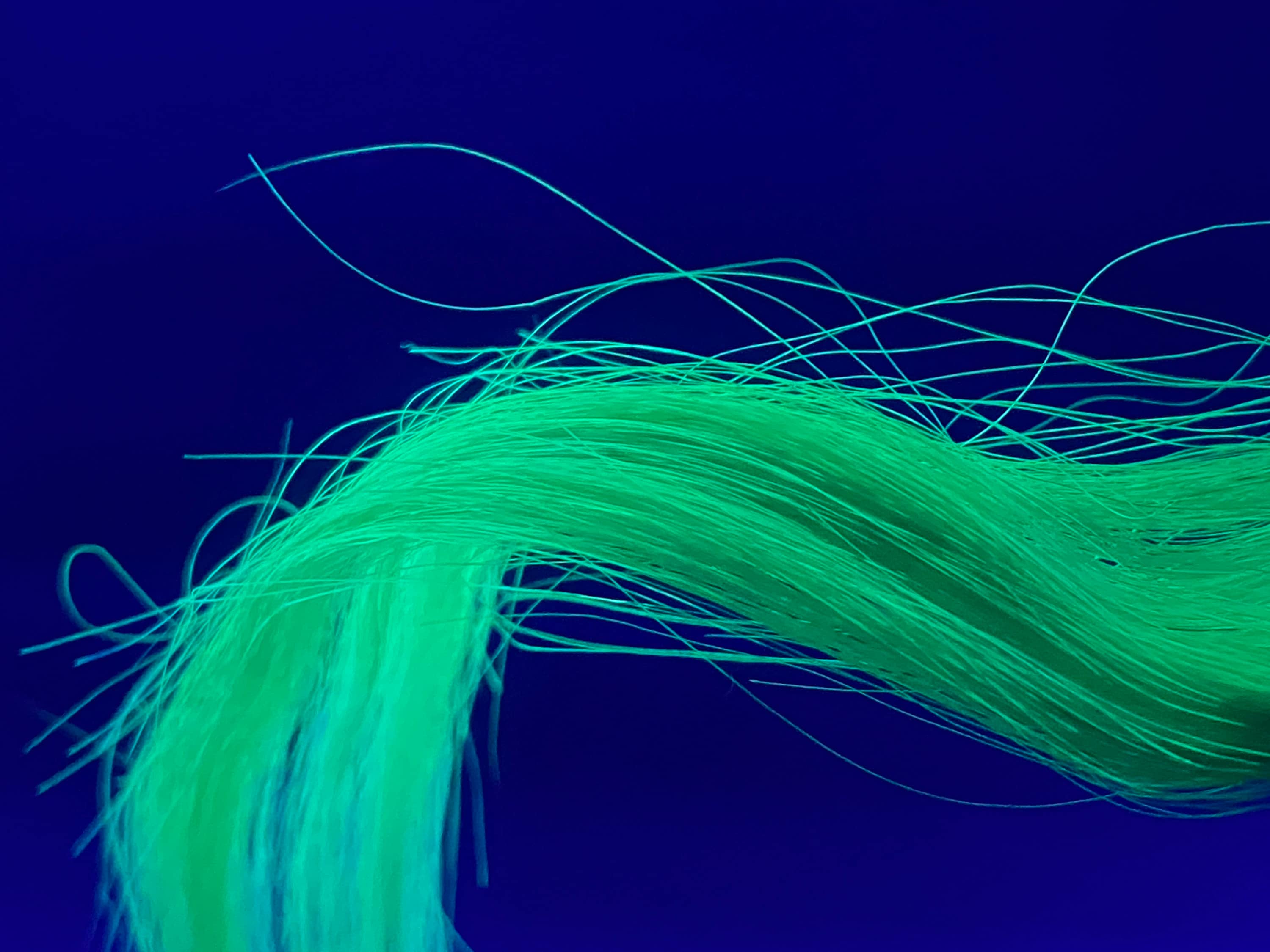 Cosmic Void Hair Color Semi Permanent UV REACTIVE Phosphorus Hot Green ...