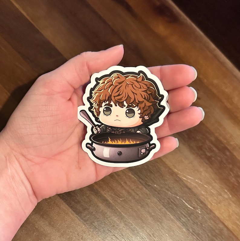 Lord of the Rings Chibi Sticker Pack - Etsy