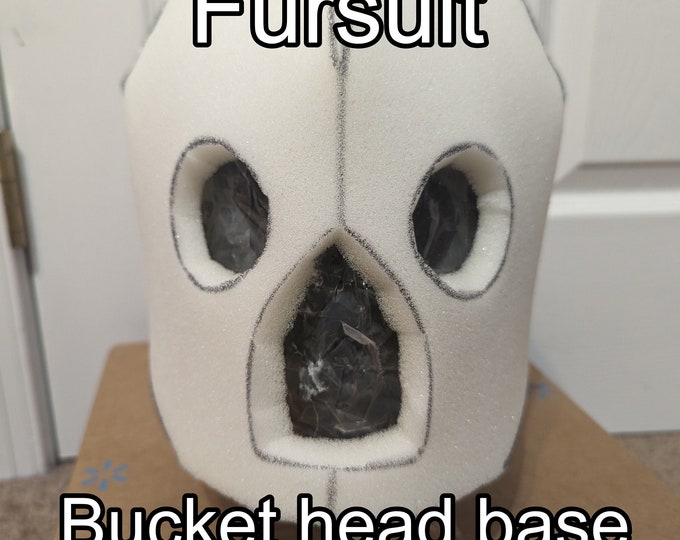Fursuit Bucket Head Base Ready-to-ship fits Heads 2224 - Etsy