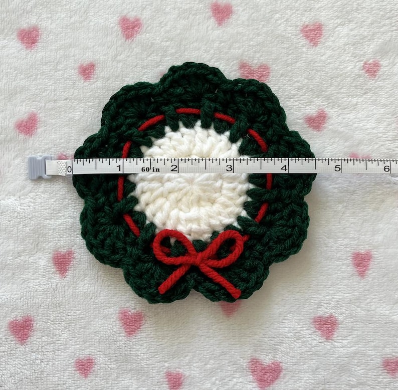 Crochet Pattern - Wreath Coaster - Etsy