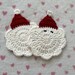 Crochet Pattern - Santa Coaster - Etsy