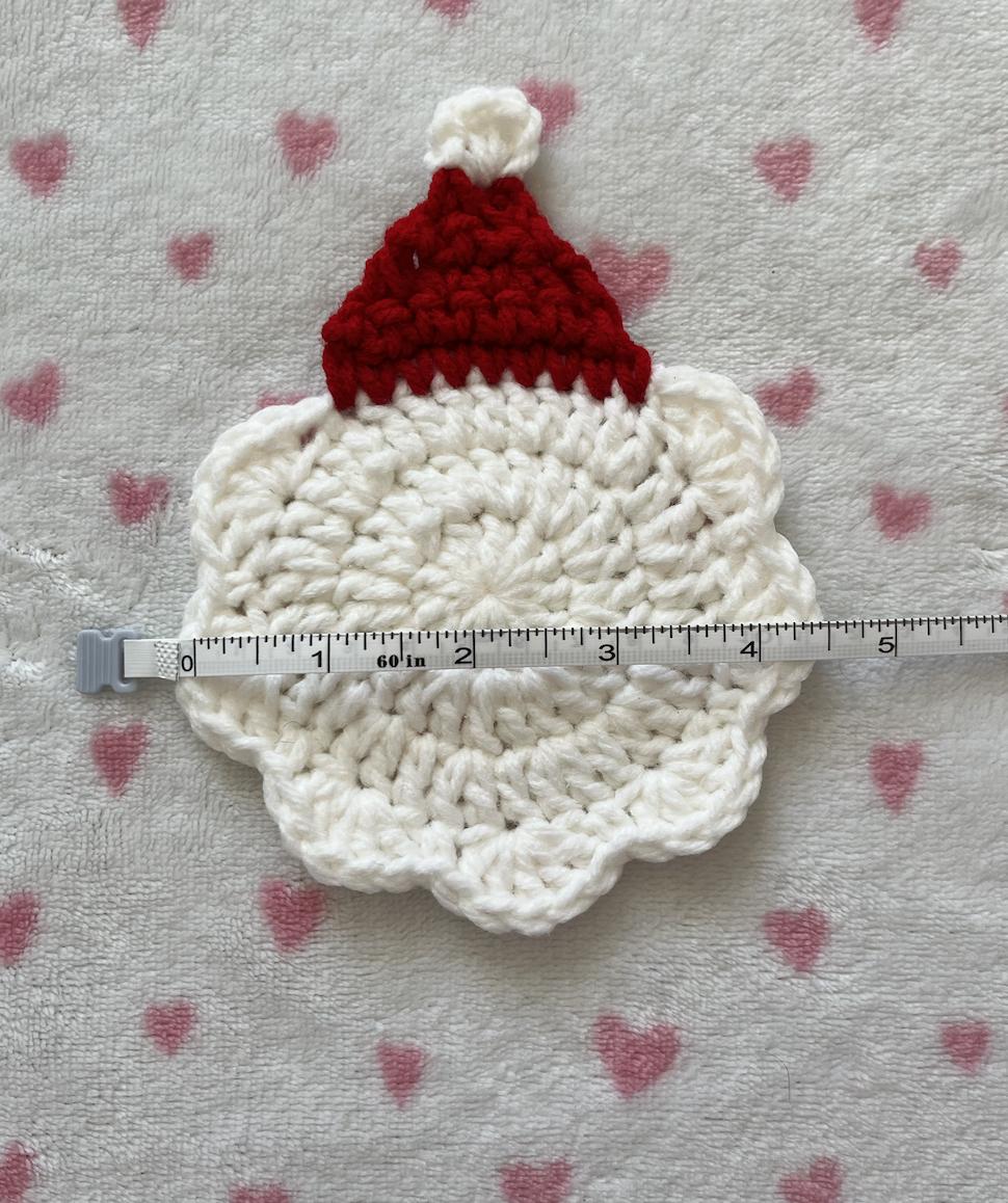 Crochet Pattern - Santa Coaster - Etsy