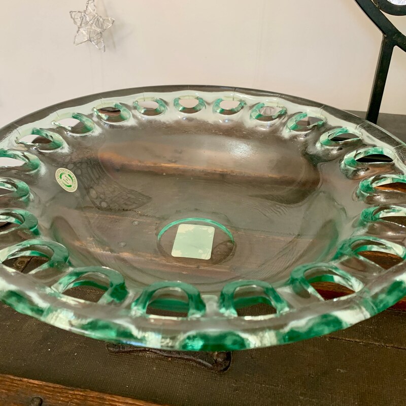 Recycled Glass Bowl - Etsy